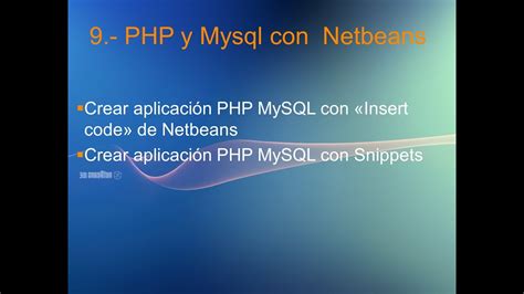 Desarrollo Web Con Netbeans Y Mysql Guía Paso A Paso Mysql Ya