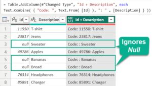 Concatenate Values In Power Query M Guide