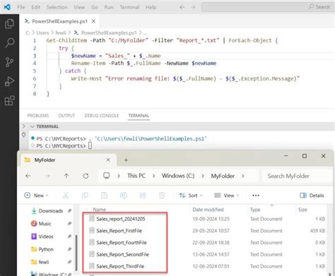 How To Rename Multiple Files Using Powershell
