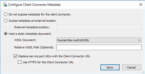 Exposing A Wsdl In A Client Connector Peregrine Connect
