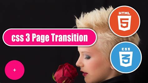 Css 3 Page Transition Css Animations For Website Design Youtube