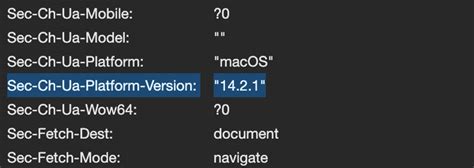 Access Control Based On Os And Browser Versions Using Headers