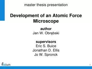 PPT Park NX12 Atomic Force Microscope PowerPoint Presentation Free