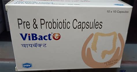 Vibacto Pre Probiotic Capsule At ₹ 132 40 Box Pre And Probiotic Capsule