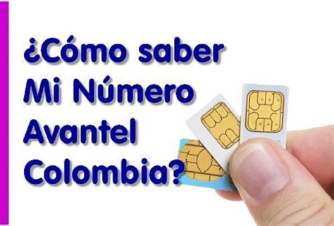 ¿cómo Saber Mi Número O Sim Card Avantel 2025