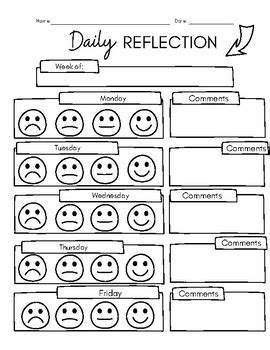Daily Behavior Chart Printable By Miss Lane S Teaching Brain TPT