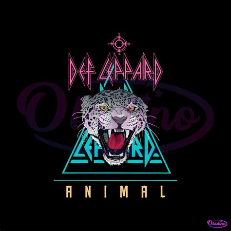 Vintage Def Leppard Animal PNG Hard Rock Band PNG File Oladino최신 중국