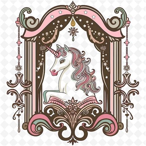 Png Unicorn Gate With Magical Wedding Decorations Gate Is Decora Creative Abstract Art Designs