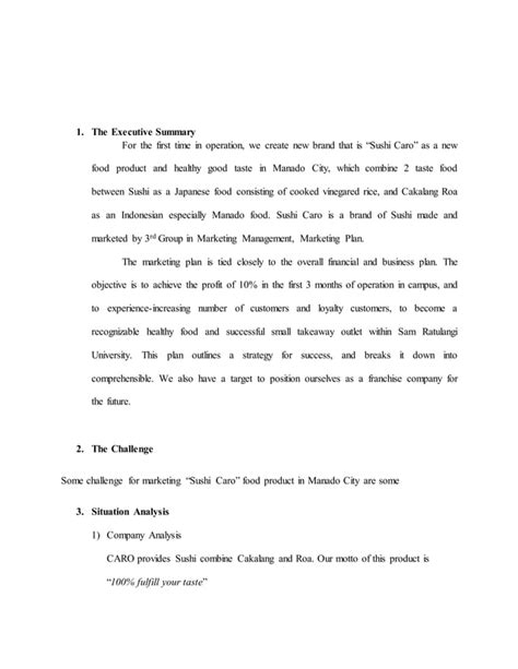 Example Of Marketing Plan Docx