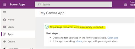 how to export and import canvas apps msapp and zip formats carl de souza