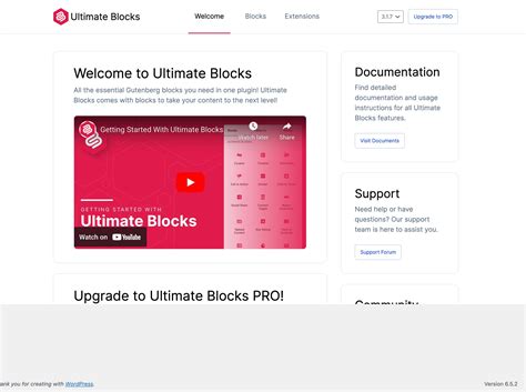 เพิ่มพลังให้กับ Wordpress Editor ด้วย Ultimate Blocks Wpthaiuser By