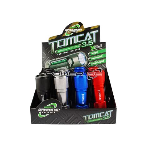 XTIME TOMCAT 3 5 9LED TORCH INC BATT Tomcat Brands