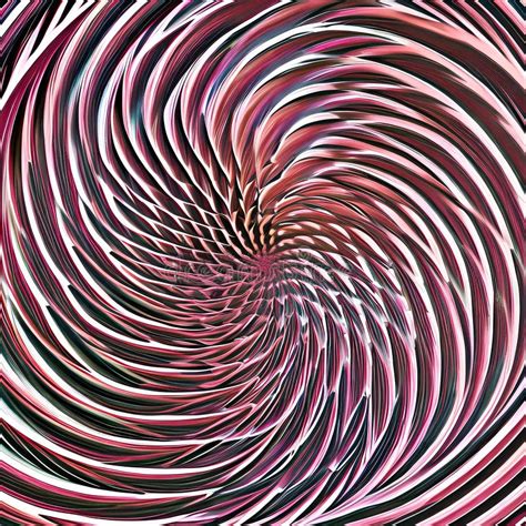 An Optical Illusion Design With Overlapping Circles In Shades Of Pink