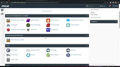 Como Crear Proyecto Nodejs En Cpanel De Hosting Youtube