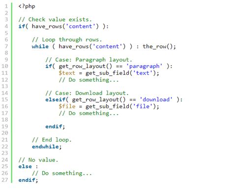 how to create acf flexible content field wordpress solutions