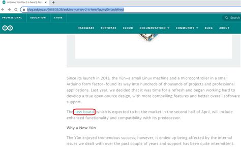 Broken link in Yun Rev 2 page Yún Arduino Forum