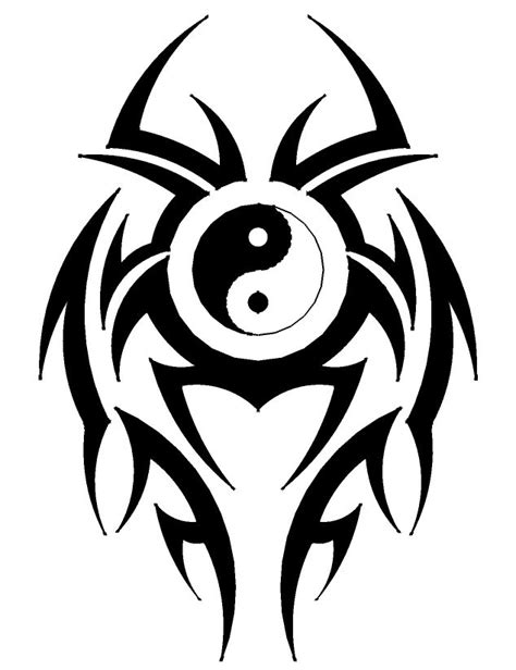 Yin Yang Coloring Pages Free Download On Clipartmag