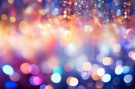 Premium Photo Eye Catching Bokeh Backdrop With Shiny Light Effect