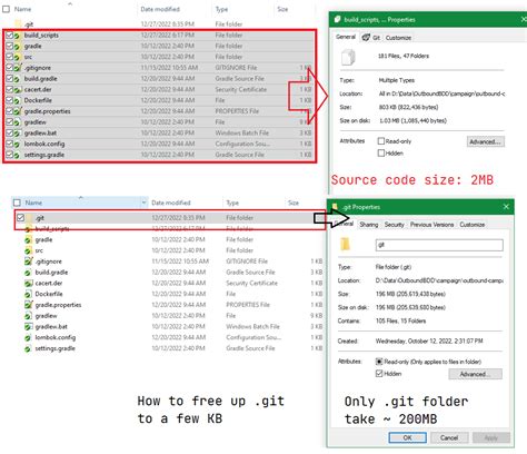 Data Cleaning Git Make Project Size Small Like After Clone Stack