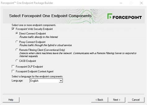 Creating The Installation Package From The Package Builder