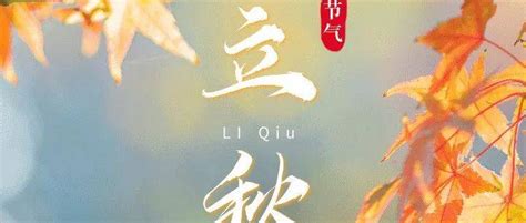 今日立秋忽迎秋风至一枕新凉一扇风 信号 夏日 来源