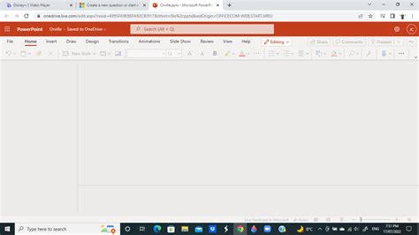 Browser Version Of Powerpoint Not Working Microsoft Community