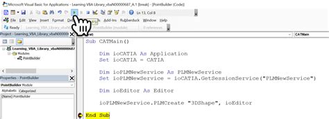 My First Vba Project For Catia V6 Catiawidgets2023