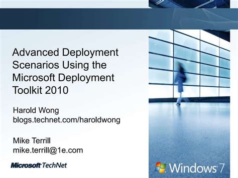 microsoft deployment toolkit 2010 final ppt
