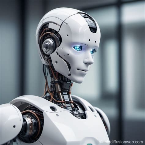 Robot S Cognition In Digital Realm Stable Diffusion Online
