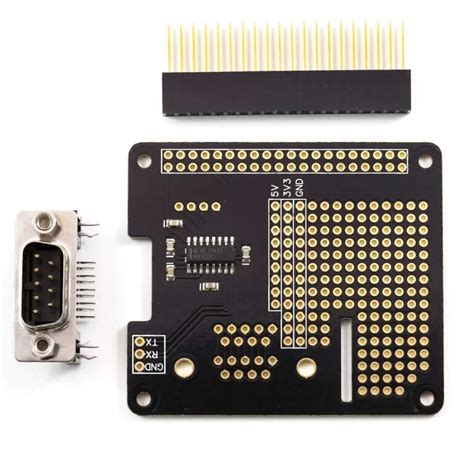 Rs232 Serial Pi Plus Converter For Raspberry Pi Robotshop