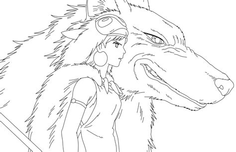 Princess Mononoke Drawing At Getdrawings Free Download