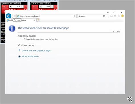 Cannot Login To Community Or Account In Mt4 Anymore Mt4