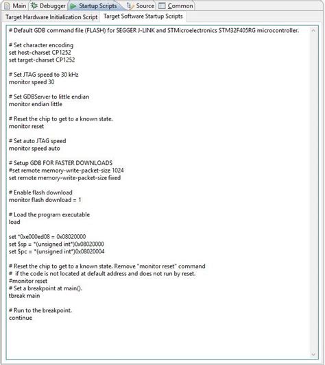 Solved Stm32cubeide How To Enter Commands In The Debug C Page 3