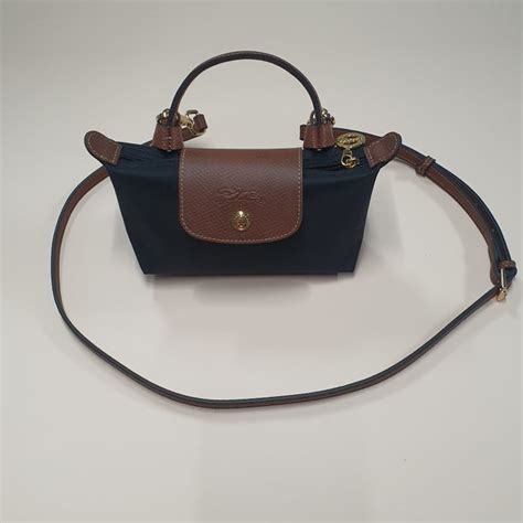 롱샴 파우치 블랙 이너백 가죽 스트랩으로 미니 크로스백 리폼 하와이 키티 키링 네이버 블로그