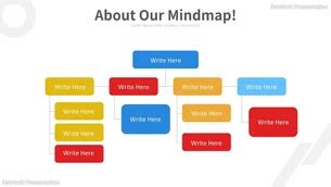 Colorful Flow Chart Is Shown PowerPoint Template Free Download Pikbest