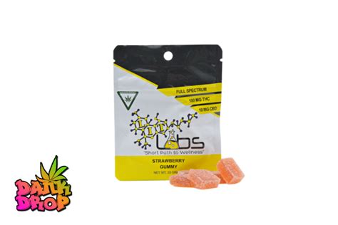Lit Labs 100mg Gummy Strawberry Dank Drop