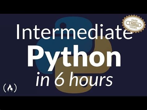 Free Video Intermediate Python Programming Course From FreeCodeCamp