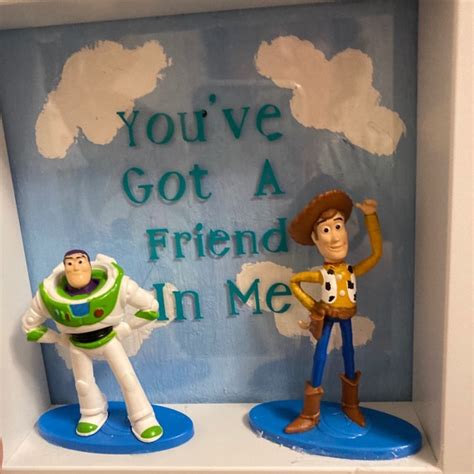 Other Handmade Toy Story Shadow Box Poshmark Other Handmade Toy Story Shadow Box Poshmark