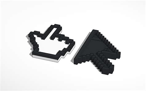 3d Design Icons Mouse Tinkercad
