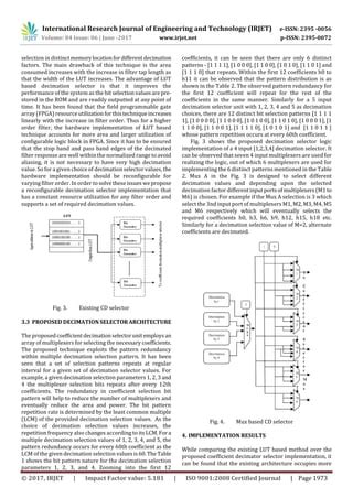 Design Of Variable Digital FIR Filter For Software Defined Radio Applications PDF Digital