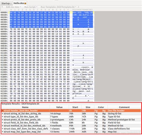 android dex文件数据结构解析 hex编辑dex文件 csdn博客