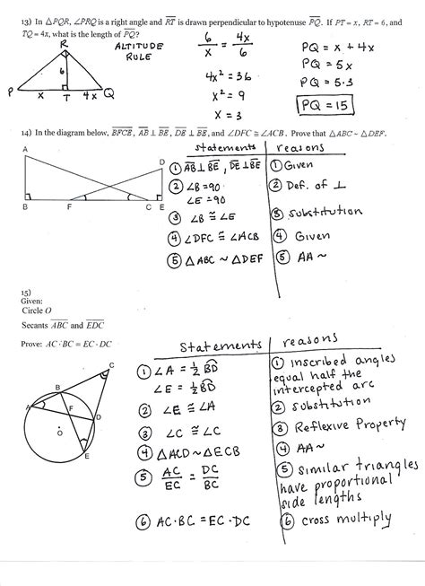 Unit 9 Similarity Tywls Geometry 2013 2014