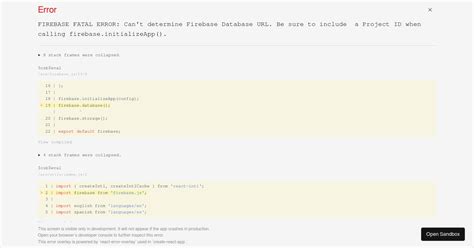React Firebase Admin Codesandbox