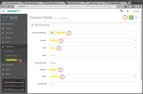 Opencart2x In Opencart 2102 Customer Profile Photo Upload Option