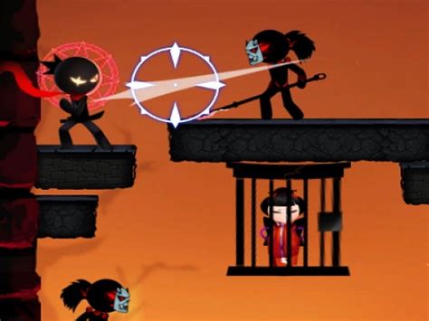 Ninja Stickman Warrior Html5 Puzzle World Games