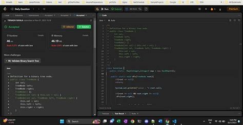 trinadh rayala on linkedin 501 find mode in binary search tree