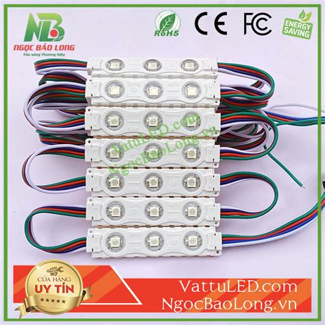 LED hắt 3 bóng Full color 16703 Đèn LED Ngọc Bảo Long