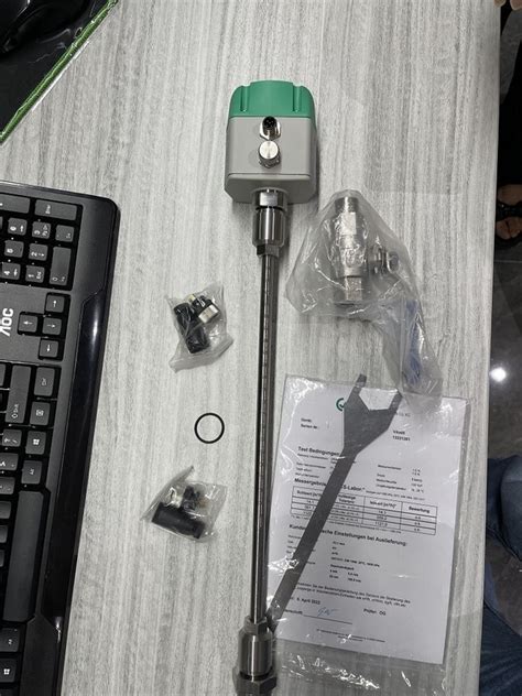 VA500 CS Instruments Flow Meter เซนเซอรวดการไหลของมวลความรอนสำหรบอากาศอดและกาซ