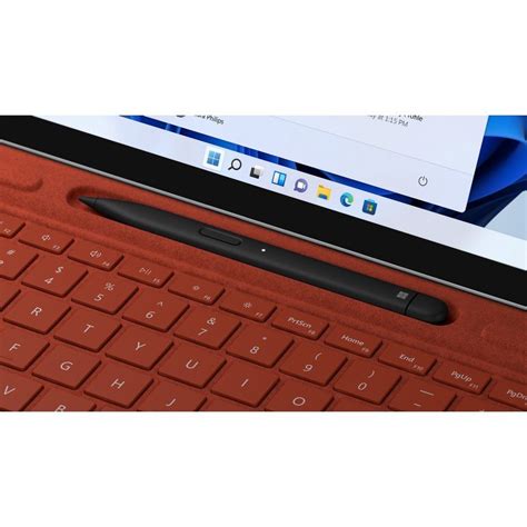 Microsoft Surface Pro Signature Keyboard Teclado Com Suporte Vermelho Para Surface Pro 8 Pro X