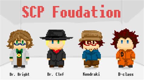 ﻿scp Foudation Dr Bright Dr Clef Kondraki D Class Персонал Scp Scp Art The Scp